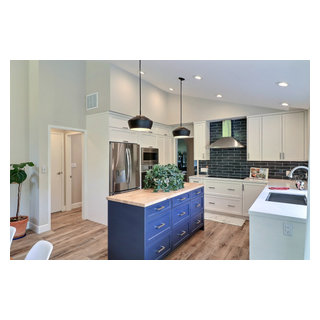 Bright and elegant Whole House Remodel - Modern - Kitchen - San ...