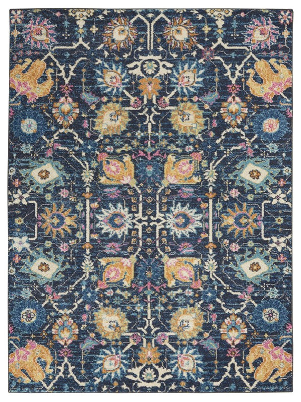 Nourison Passion Transitional Rug PSN01, 5'3"x7'3" - Mediterranean ...