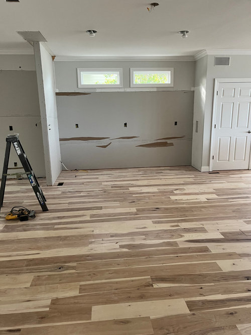 Which stain or finishing will soften the variation of hickory floor ...