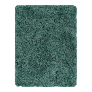 Kaleen Rinna Collection Dark Teal Area Rug 5'x7' - Contemporary - Area ...