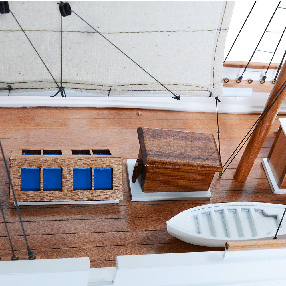 Wanderbird Wooden Handcrafted boat model - Beach Style - Decorative ...