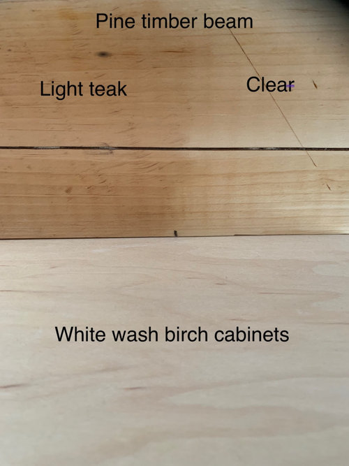 timber post finish colour