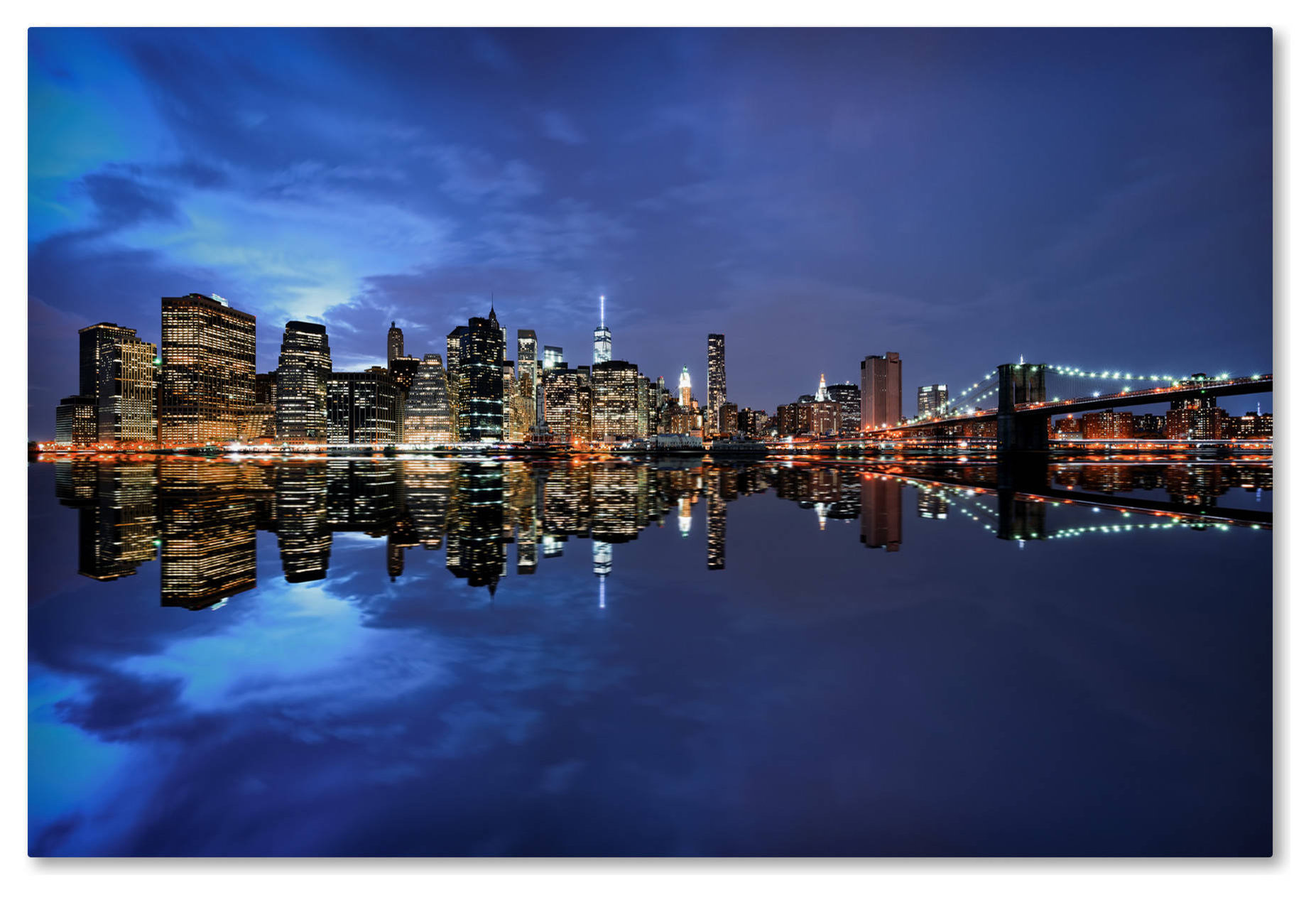 "Dark Cityscape" by Robert Harding Picture Library, Canvas Art, 12"x19 ...
