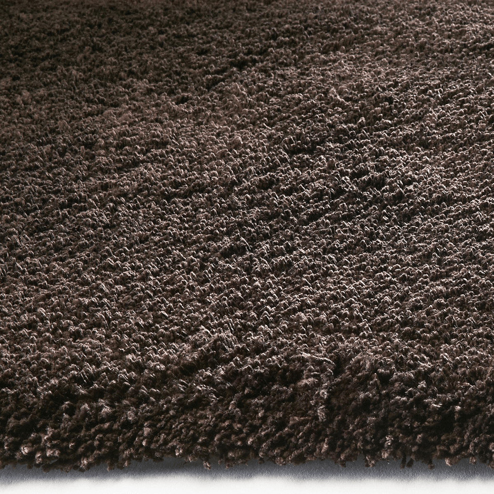 5'X7' Espresso Indoor Shag Rug - Contemporary - Area Rugs - by ...