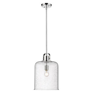 1 Light Pendant In Transitional Style-18.25 Inches Tall and 12 Inches ...
