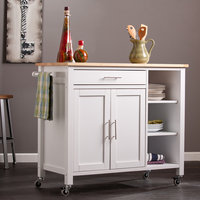 Maxine Kitchen Cart - Transitional - Kitchen Islands And Kitchen Carts ...