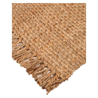 Bahamas Jute Rug, Hand Woven, 100% Natural Fiber, 8' X 10' - Beach ...
