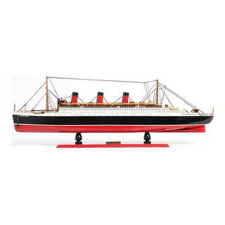 Queen Mary Cruise Ship Model - Beach Style - Decorative Objects And ...