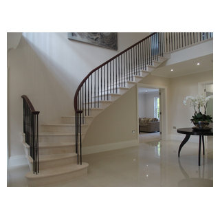 Ascot Country House - Modern - Staircase - Other - by The Stone Masonry ...