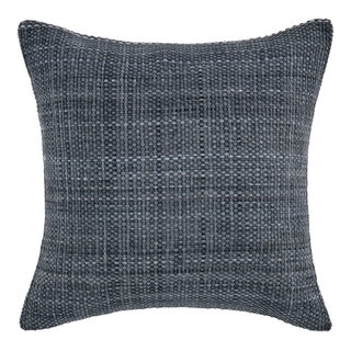 Bassinet 18" Genuine Suede Leather Throw Pillow by Kosas Home ...