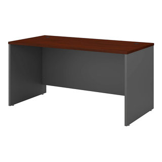 Large Desk, Rectangular Laminated Top and Wire Management Grommets ...