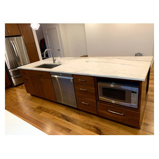 Perkins kitchen & vanity - Midcentury - Kitchen - Louisville - by ...