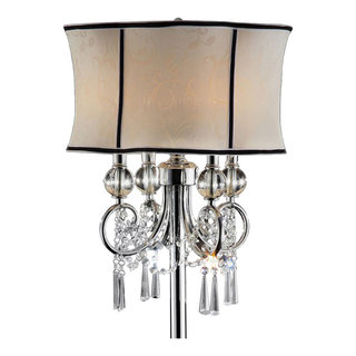 Juliana Crystal Lamp Table Lamp - Traditional - Table Lamps - by ...