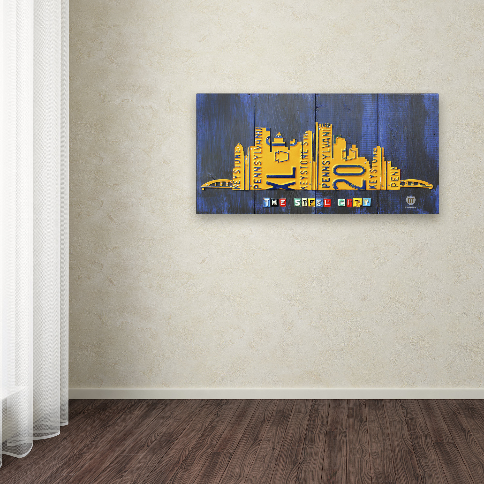 "Pittsburgh Skyline" Canvas Art by Design Turnpike, 16"x32 ...