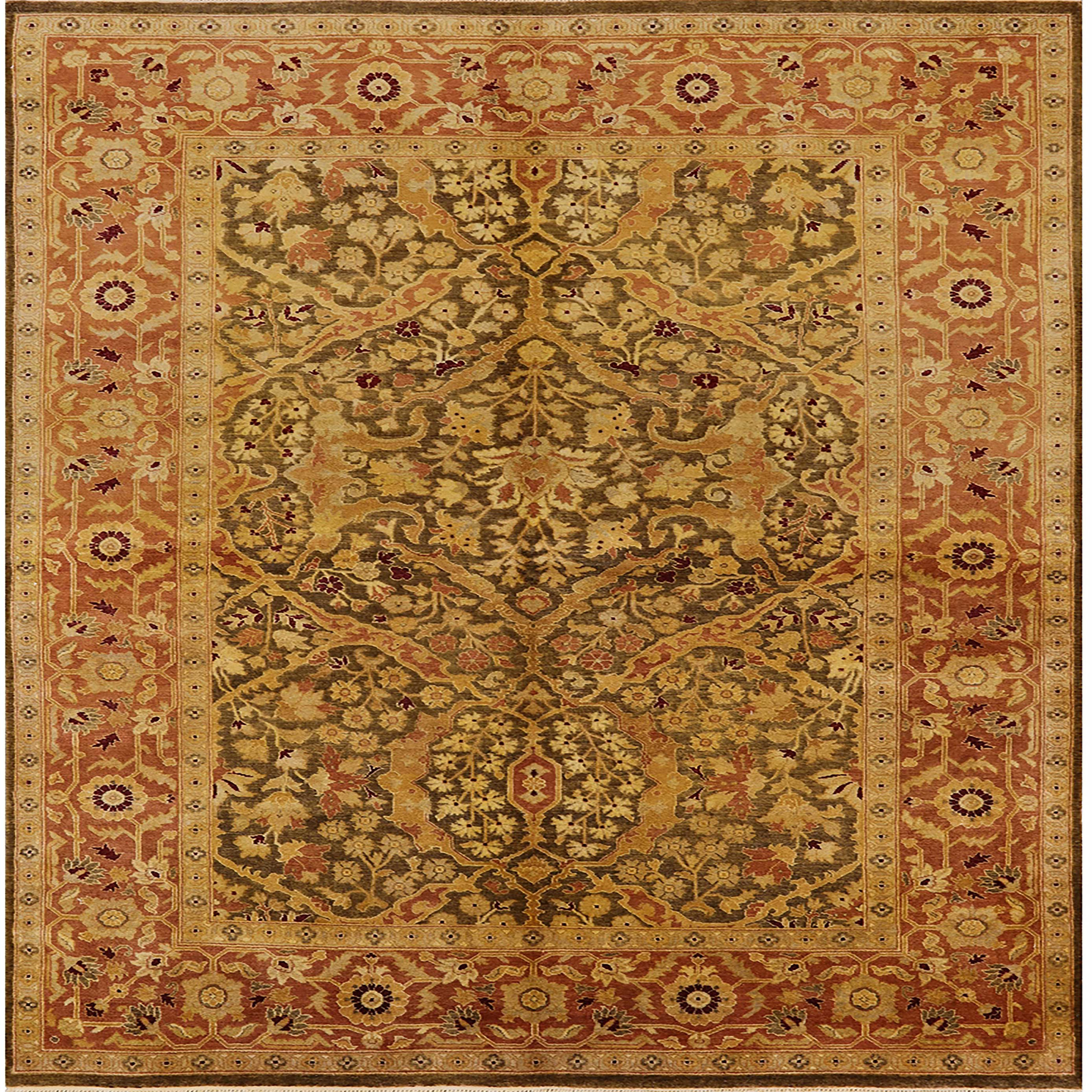 Ahgly Company Indoor Rectangle Mid-Century Modern Area Rugs, 5' x 7', 6 ...