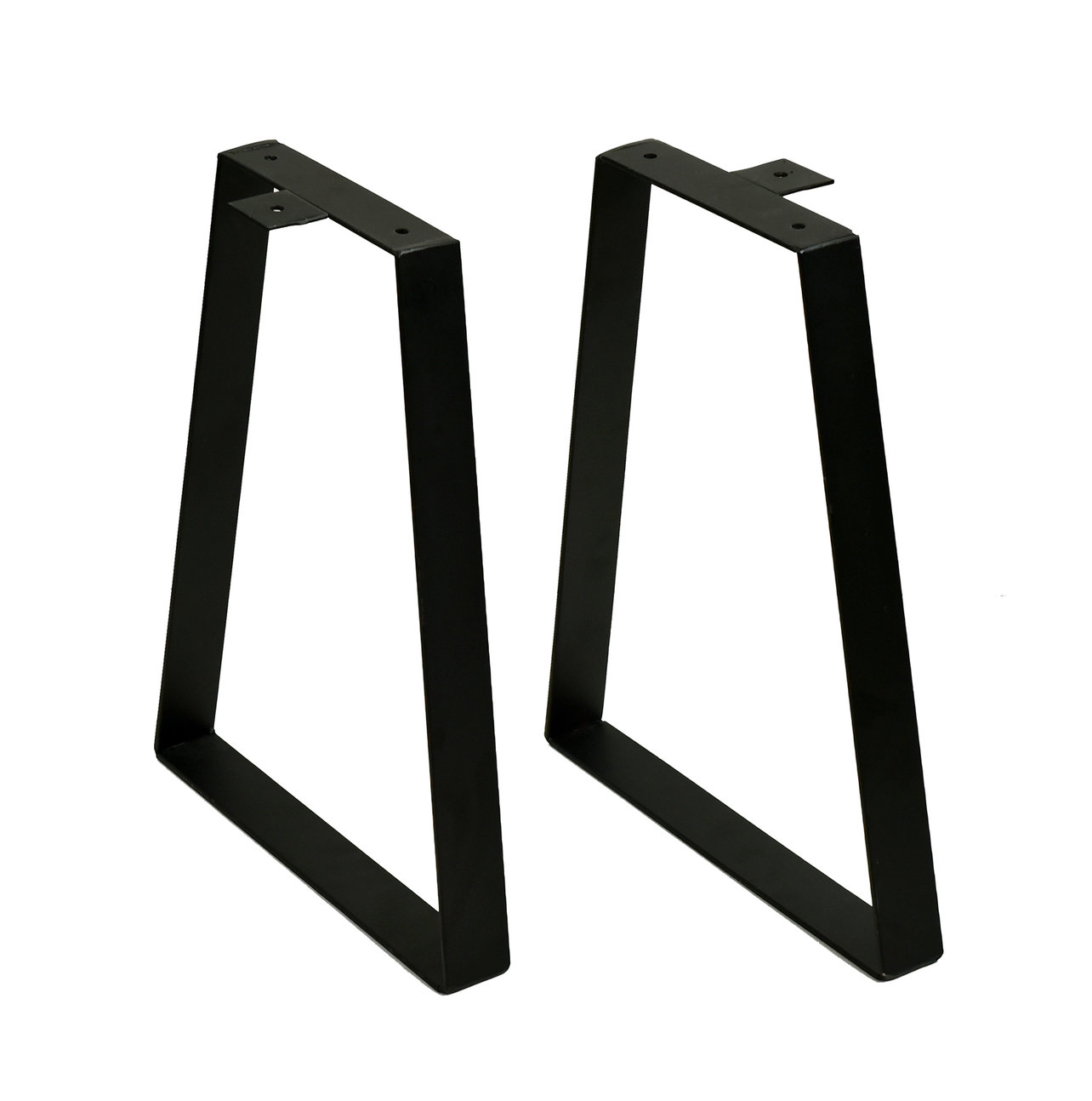 WELLAND Tall Trapezoid Metal Table Legs for Furniture, 16 ...