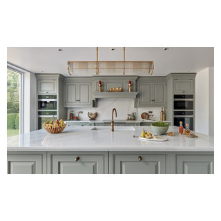 Serene Light Green Kitchen Design - Traditional - Kitchen - Other - by ...