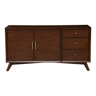 Flynn Sideboard, Walnut - Midcentury - Buffets And Sideboards - by GwG ...