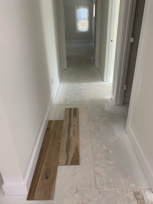 Need advice on direction of floor tile.
