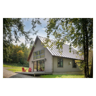 Cabin In The Woods - Modern - Exterior - Burlington - by Rachel Belden ...