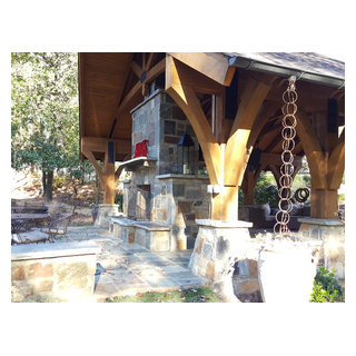 "THE BELVEDERE" - Residential Outdoor Amphitheater/Pavillion - Rustic ...