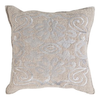 Adeline Pillow 18x18x4, 20 x 20 x 0.25 - Transitional - Decorative ...