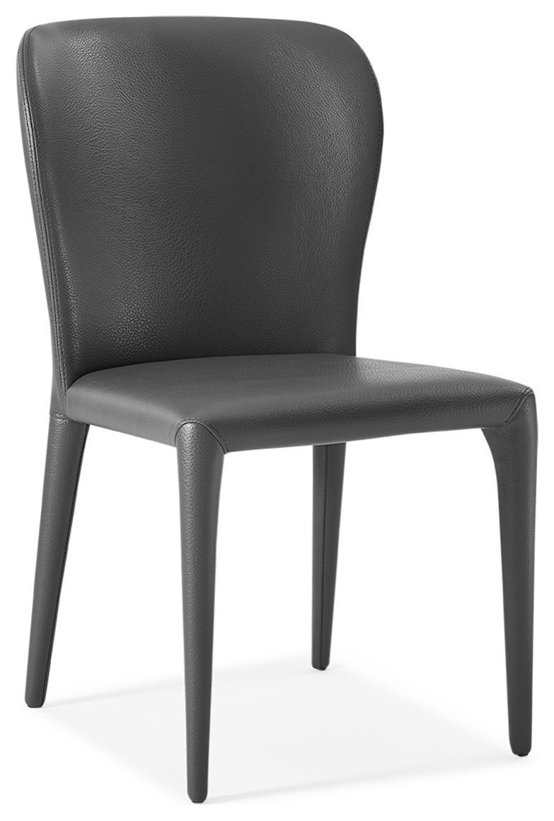 Hazel Dining Chair, White - Contemporary - Dining Chairs - by First of ...