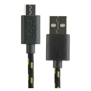 FuseBox™ 131-0225-FB2 Braided Micro USB Cable, Assorted Colors, 6', 6' - Home Electronics - by ...