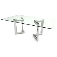 Clara Rectangular Dining Table - Contemporary - Dining Tables - by ...
