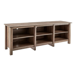 Modular TV Console with Ample Storage, Cable Management & Versatile Use ...