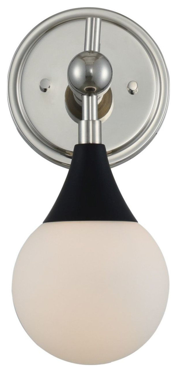 Kalco 508531 Bogart 12" Tall Bathroom Sconce - Contemporary - Bathroom ...