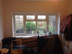 Wooden batten for curtain poles! | Houzz UK