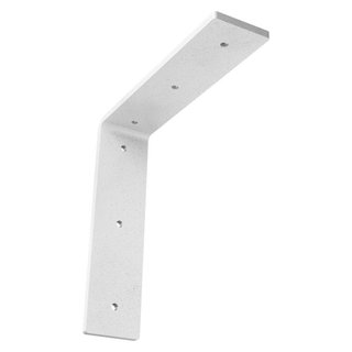 2"x20"x20" Hamilton Steel Bracket, Hammered Black, 2"Wx8"Dx8"H ...