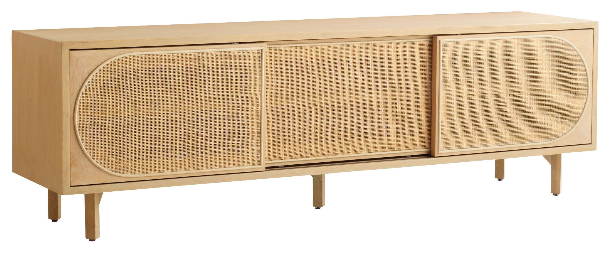 Lamu Media Cabinet, Oak - Tropical - Buffets And Sideboards - by CYAN ...