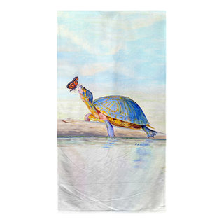 Betsy Drake Communicating Beach Towel, 60 inches - Traditional - Beach ...