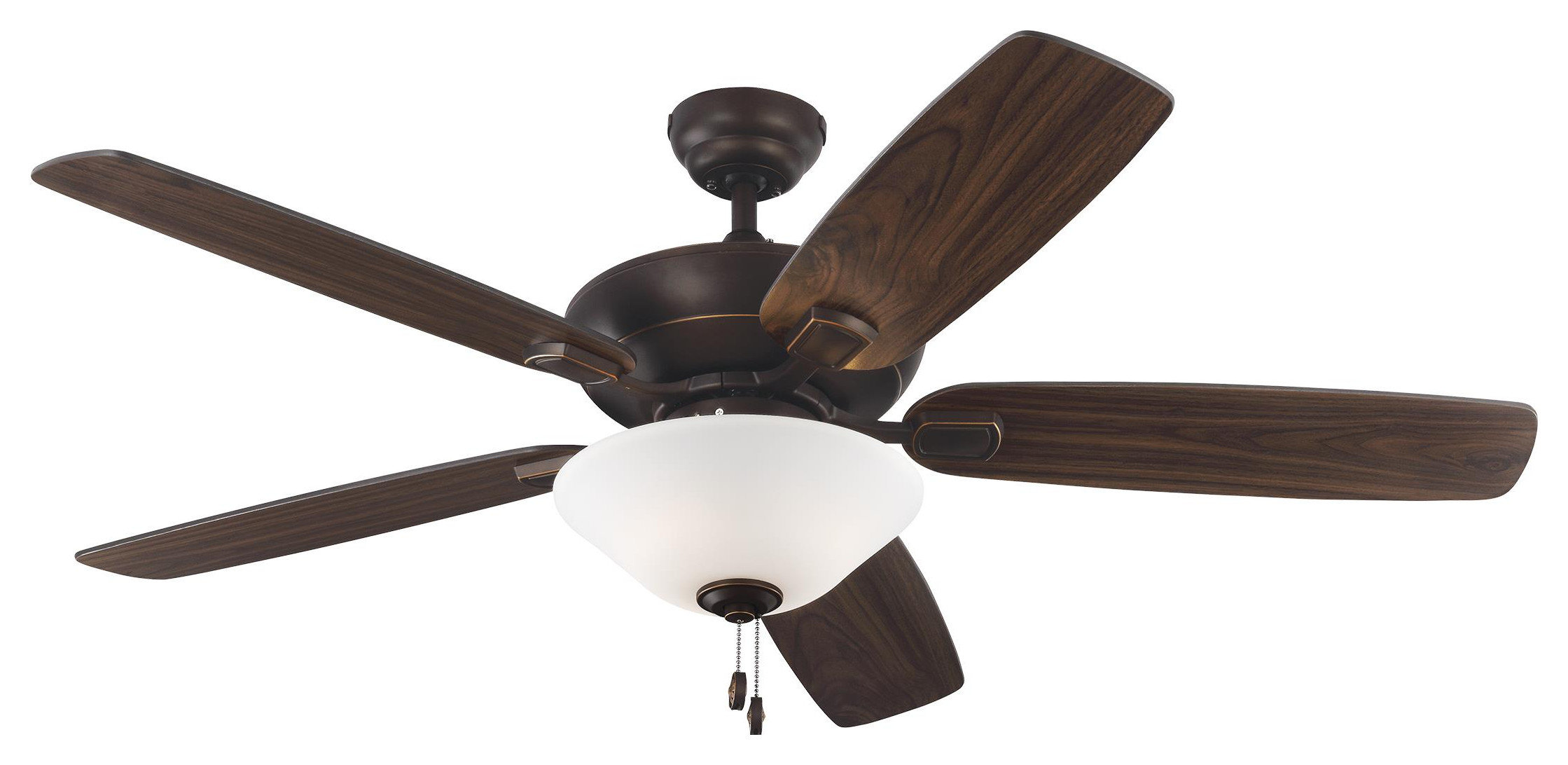 Generation Lighting Colony 52" Ceiling Fan Roman Bronze - Transitional ...