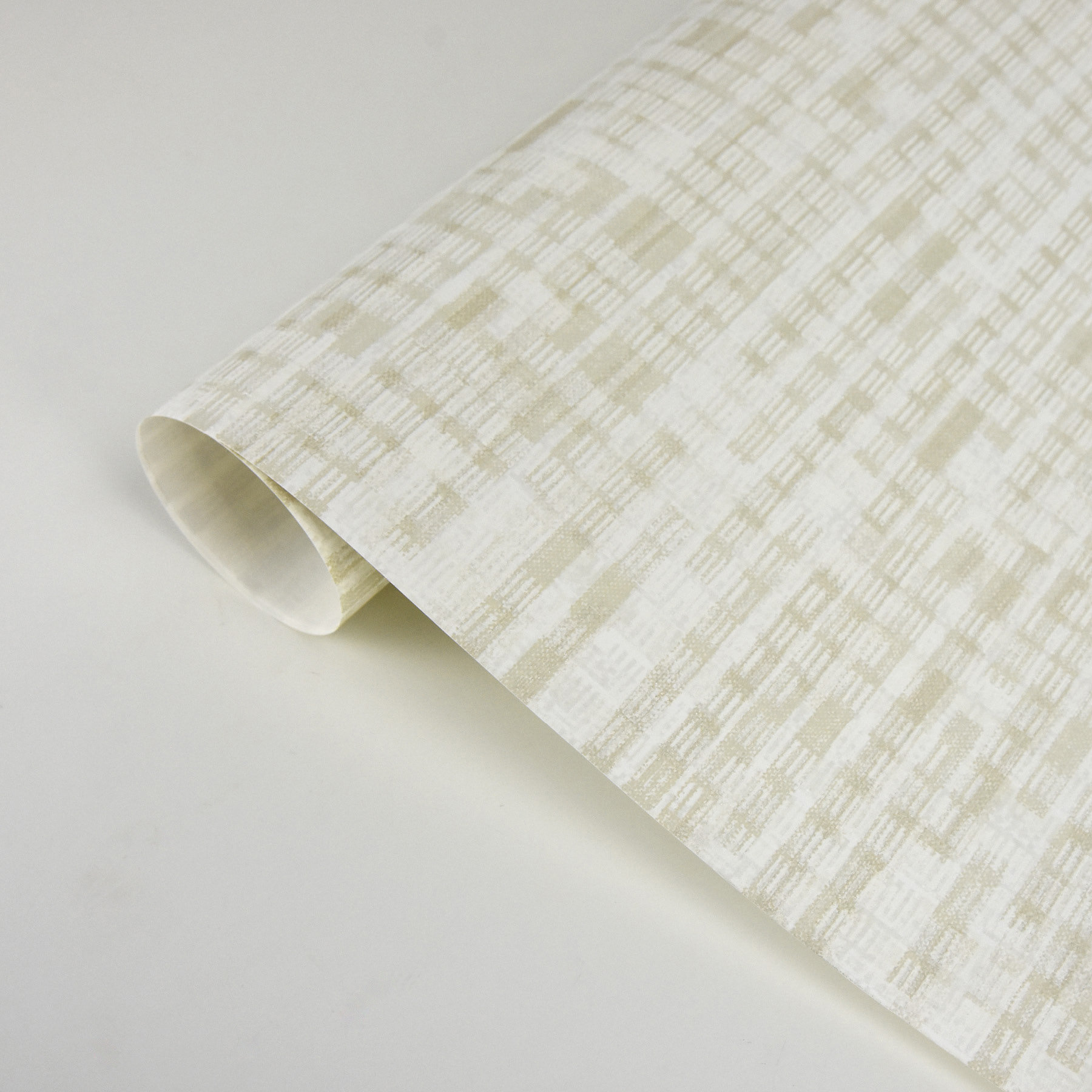 Aiken Off-White Geometric Wallpaper, Sample, Swatch - Contemporary ...