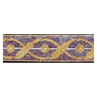 Mosaic Listellos Pattern, 12" x 8" - Contemporary - Accent Trim And ...