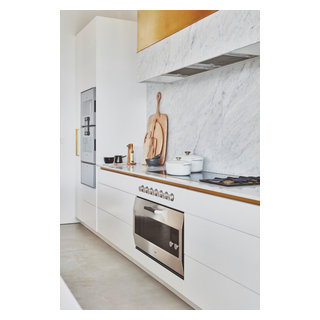 Modern Wood Trim Home Remodel - Modern - Kitchen - Miami - by FL ...