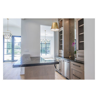 Classic New Build-Bar - Houston - by Lynn Holender Designs | Houzz