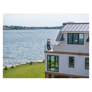 Harpswell Home - Beach Style - Deck - Portland Maine - by Wright-Ryan Homes | Houzz