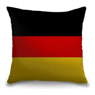 "Germany Flag" Pillow, 20" x 20" - Contemporary - Decorative Pillows ...