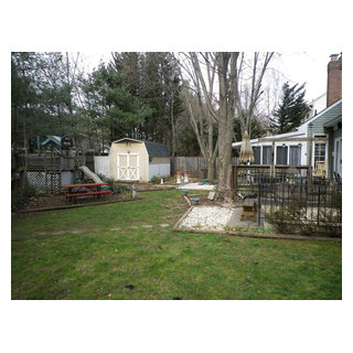 Backyard Makeover - Before - Traditional - Landscape - DC Metro - by ...