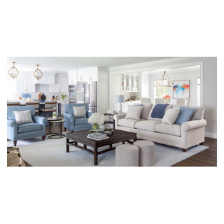 Wilchester West Concierge Design - Transitional - Living Room - Houston ...