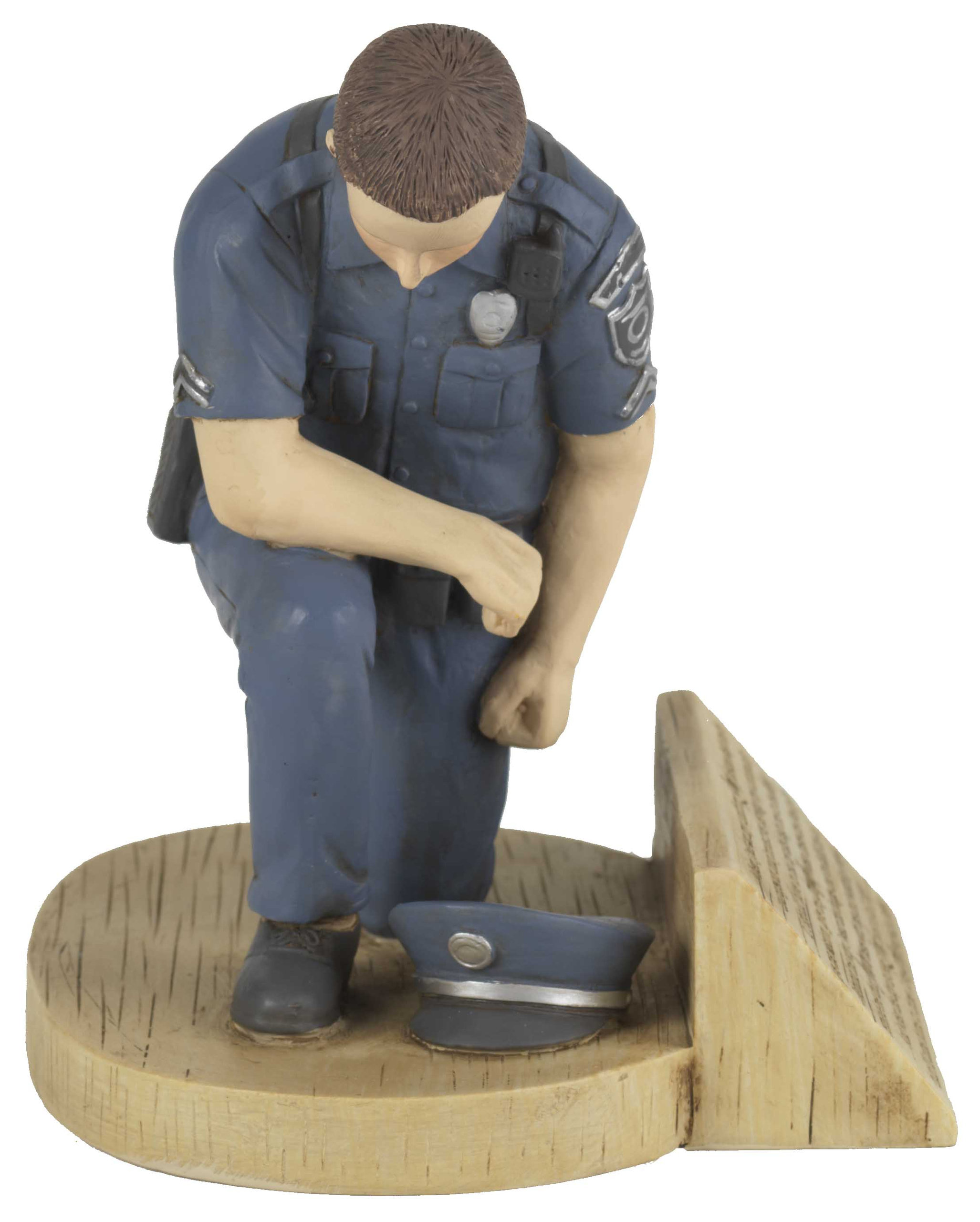 Figurine Resin 5" Police Officer's - Contemporary - Decorative Objects ...