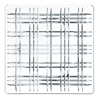 Nachtmann Square Crystal 11 Inch Square Plate - Traditional - Dinner ...