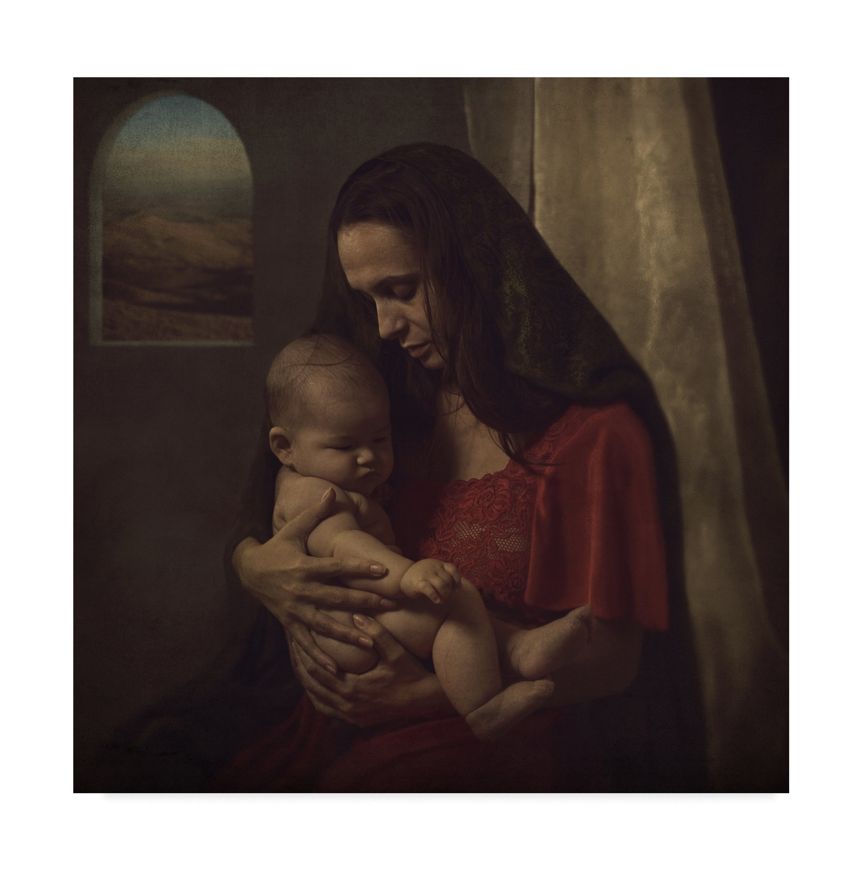 Adalena 'Anima Mundi' Canvas Art, 14"x14" - Contemporary - Prints And ...