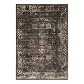 Safavieh Vintage Vtg117-330 Damask Rug, Soft Anthracite, 4'0" X 5'7 ...