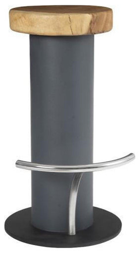 Concrete Bar Stool - Transitional - Bar Stools And Counter Stools - by ...