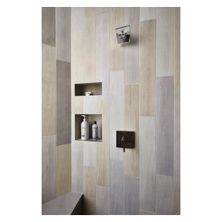 Alpi Quartzite Shower - Modern - Bathroom - Phoenix - by Arizona Tile ...